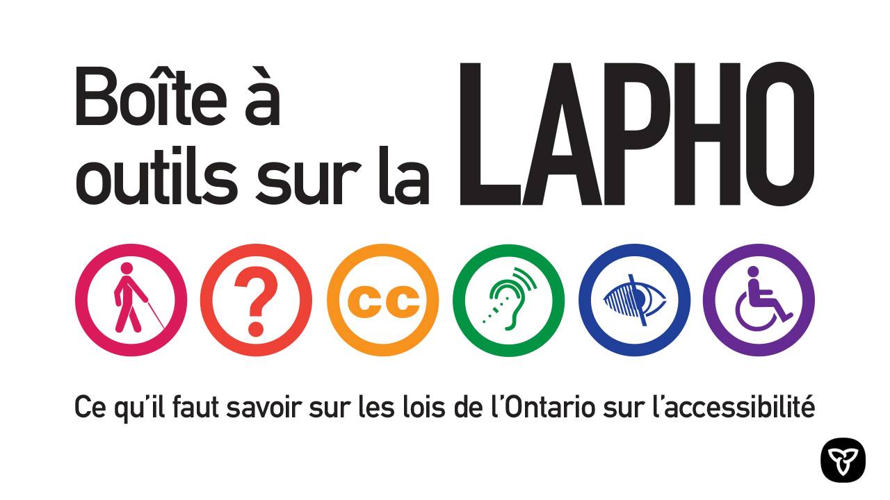 LAPHO : La Loi sur l’Accessibilité de l’Ontario